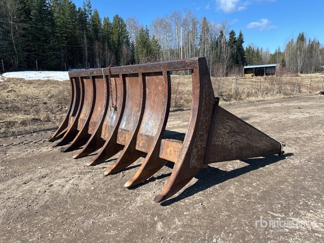 152 in Brush Rake Crawler Blade Attachment - Fits Cat D79 | Ritchie ...