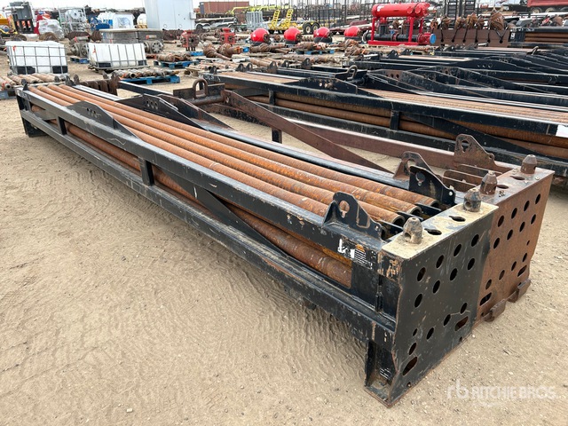 Quantity of (2) Ditch Witch 16 ft Drill Rod Basket | Ritchie Bros ...