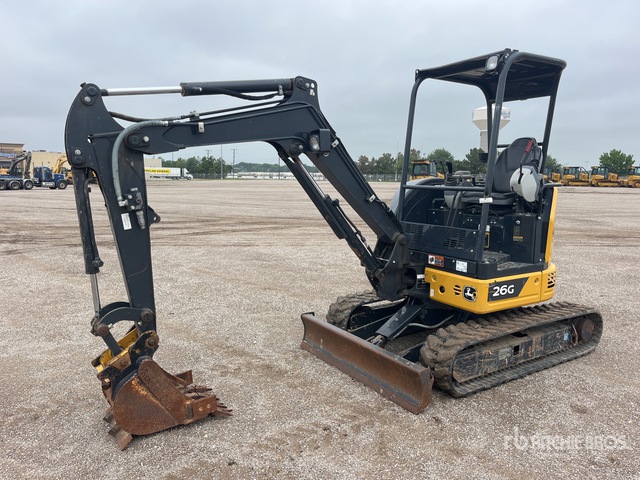 2021 John Deere 26G Mini Excavator | Ritchie Bros. Auctioneers