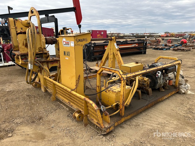 Marine Pipeline Construction Skid Mounted Hydraulic Cable Reel ...