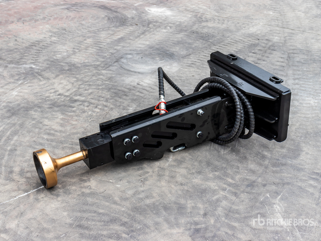 2025 GIYI GY-D45 50 in Mini Skid Steer Post Driver (Unused) | Ritchie ...