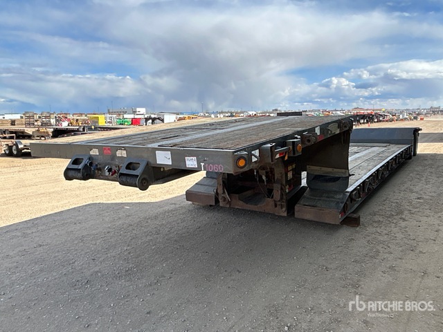 1998 Aspen T/A Double Drop Removable Gooseneck Lowboy Trailer | Ritchie ...