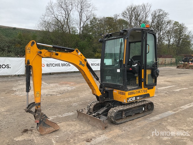 2021 JCB 16C-1 T3 Mini Excavator | Ritchie Bros. Auctioneers