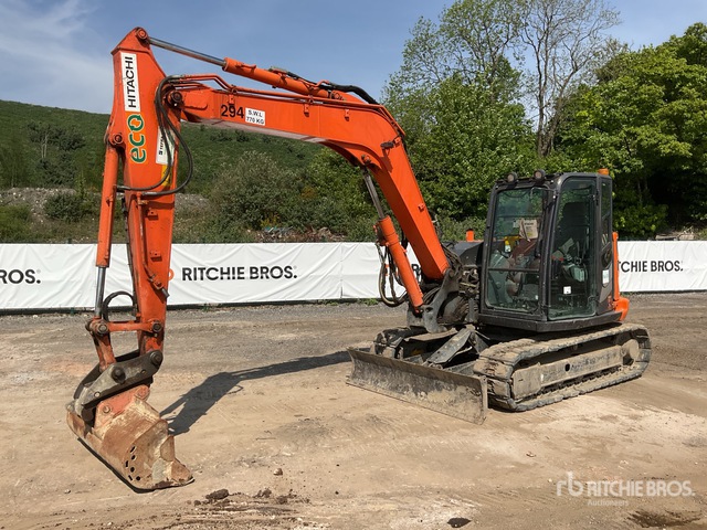 2016 Hitachi ZX85USB-5A Tracked Excavator | Ritchie Bros. Auctioneers
