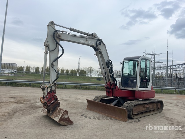 2008 Takeuchi TB80FR Tracked Excavator | Ritchie Bros. Auctioneers