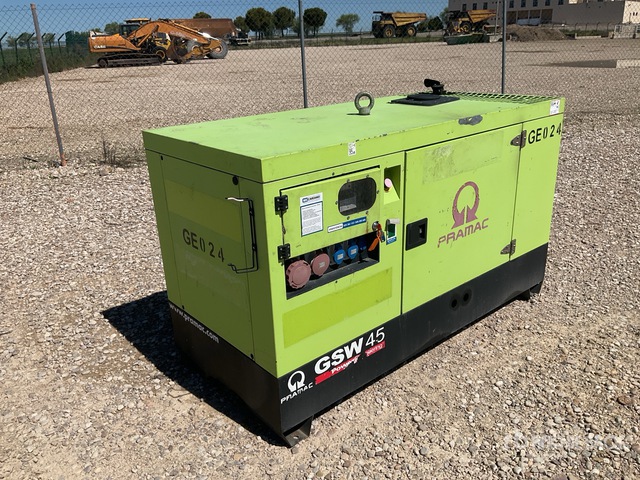 2019 Pramac GSW45 45 kVA Generator Set | Ritchie Bros. Auctioneers