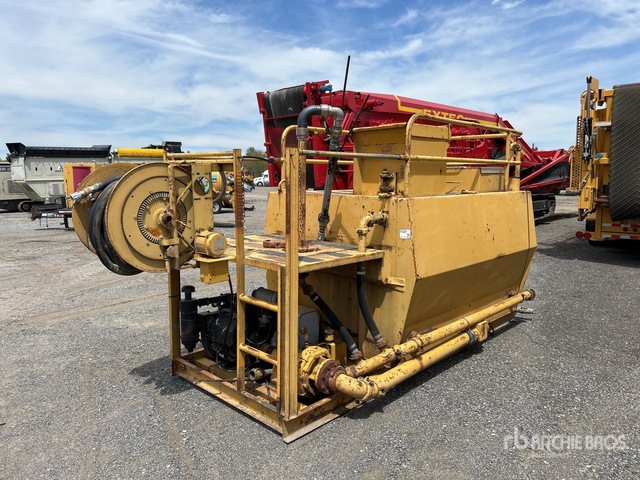 Reinco HG10EG Skid-Mounted Hydroseeder | Ritchie Bros. Auctioneers