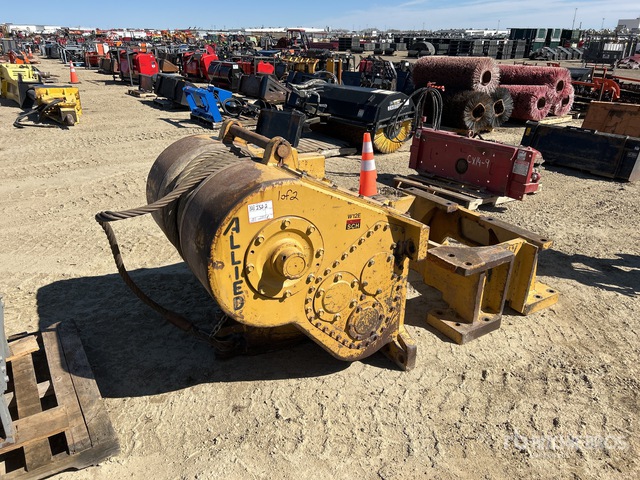 Aliied W12E 120000 lb Cabrestante para tractor de cadenas - Fits D8 ...