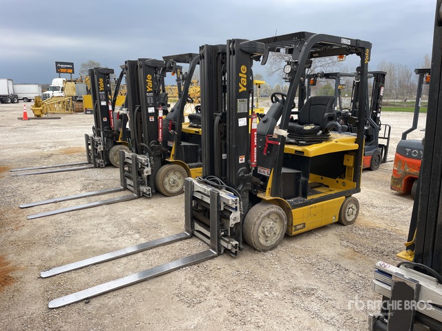 2021 Yale ERC050 3850 lb Electric Forklift | Ritchie Bros. Auctioneers