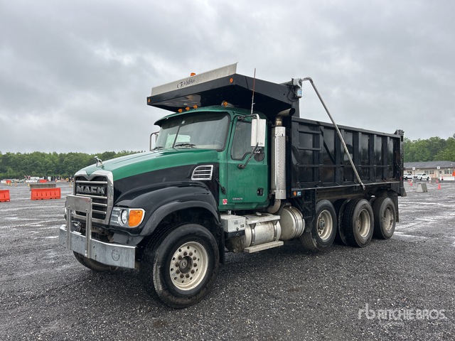 2005 Mack CV713 Grantie 8x4 Transfer Tri/A Dump Truck | Ritchie Bros ...