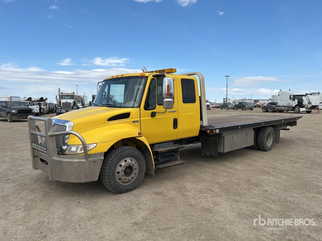 2011 International DuraStar 4300 4x2 Extended Cab Rollback Truck ...