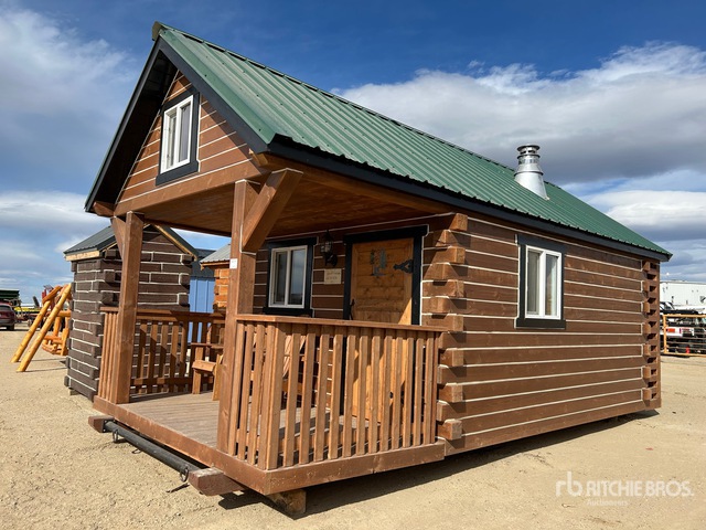 24 ft x 12 ft Skid-Mounted Log Cabin | Ritchie Bros. Auctioneers