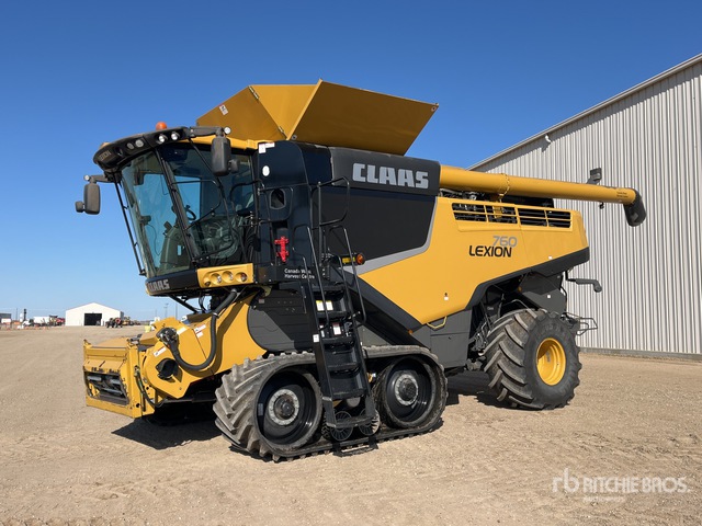 2015 Claas Lexion 760TT Combine Harvester | Ritchie Bros. Auctioneers