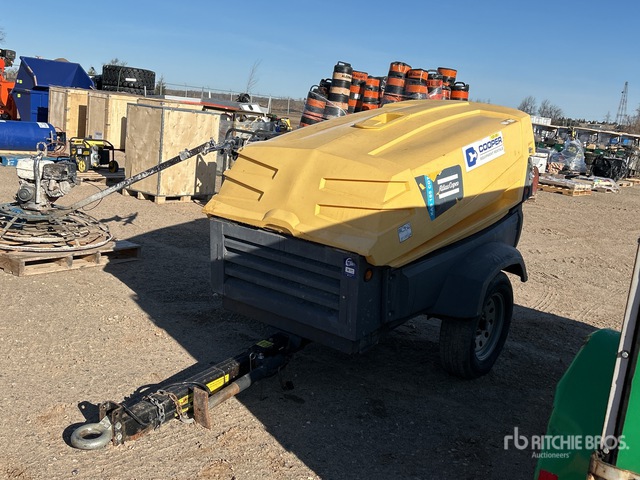 2017 Atlas Copco XAS185 CD iT4 Mobile Air Compressor | Ritchie Bros ...