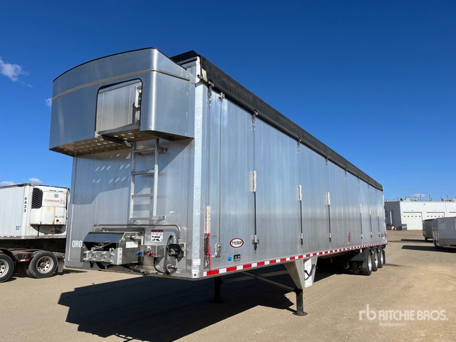2022 Ty-Crop 53 ft x 102 in Tri/A Moving Floor Open-Top Chip Trailer ...