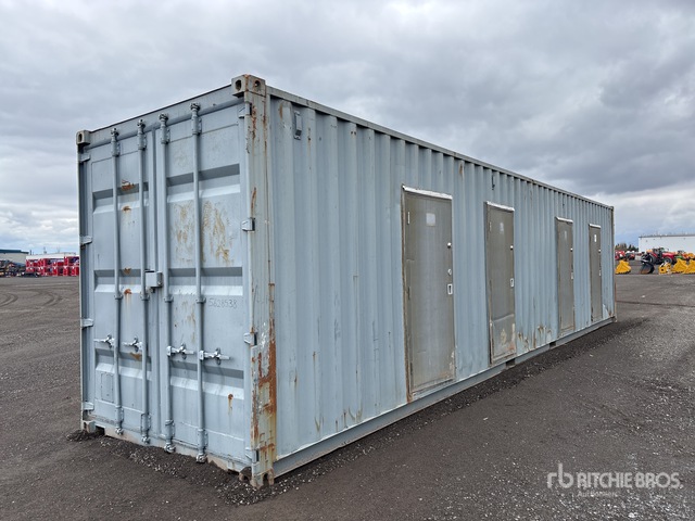 40 ft High Cube Toilet Contenedor de almacenamiento | Ritchie Bros ...