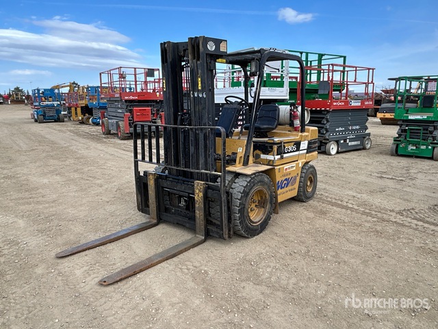 1996 Daewoo G30S 5450 lb Pneumatic Tire Forklift | Ritchie Bros ...