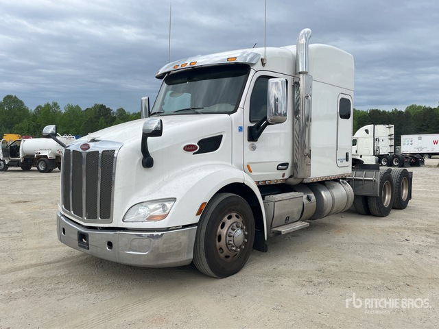 2018 Peterbilt 579 6x4 T/A Sleeper Truck Tractor | Ritchie Bros ...