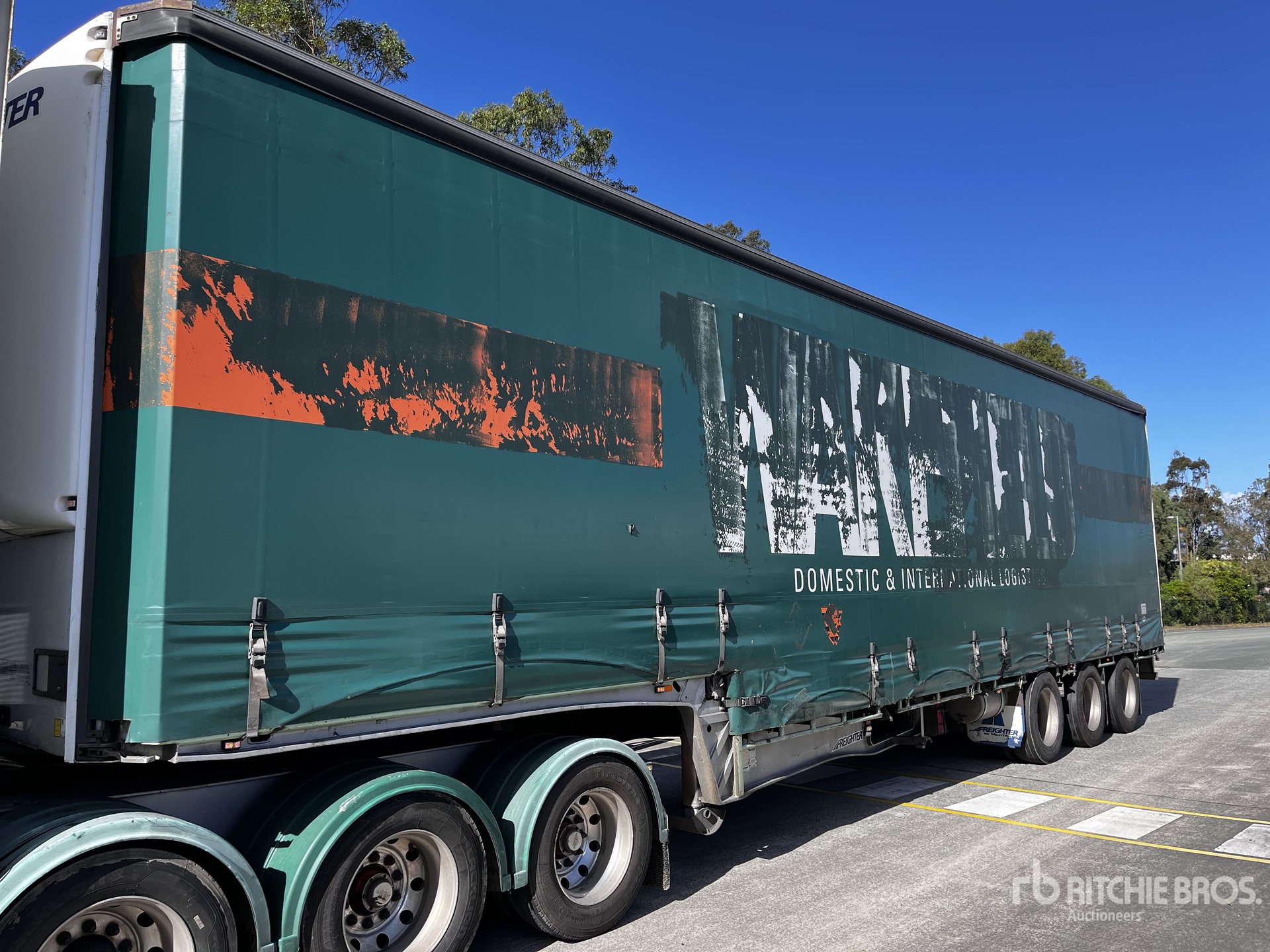2015 MaxiTrans Tri/A B-Double Lead Tautliner Trailer | Ritchie Bros ...