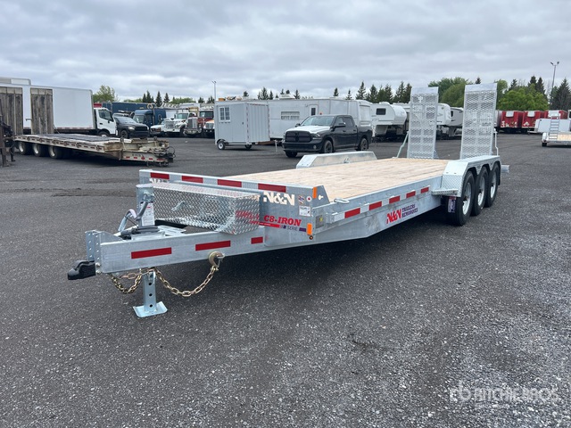2025 N & N Trailers 24 ft Tri/A Remorque pour équipement (Unused ...
