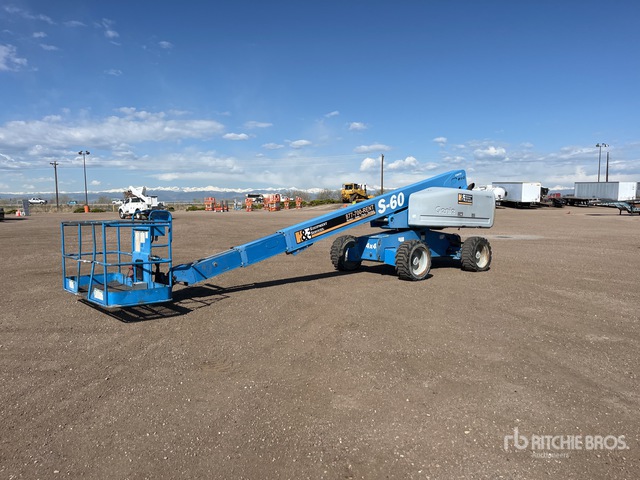 2008 Genie S60 4WD Diesel Telescopic Boom Lift | Ritchie Bros. Auctioneers