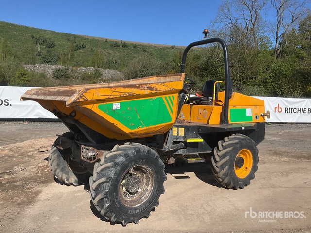2017 JCB 6TST 6 ton 4x4 Swivel Dumper | Ritchie Bros. Auctioneers