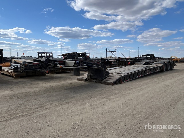 2019 Gerrys 55 ton Tri/A Double Drop Removable Gooseneck Lowboy Trailer ...