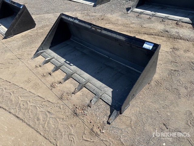 Mid-State 74 in Low Profile Skid Steer Bucket (Unused) | Ritchie Bros ...