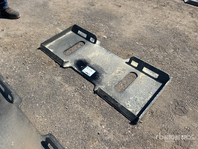 All-Star 45 in Skid Steer Attachment Mounting Plate (Unused) | Ritchie ...
