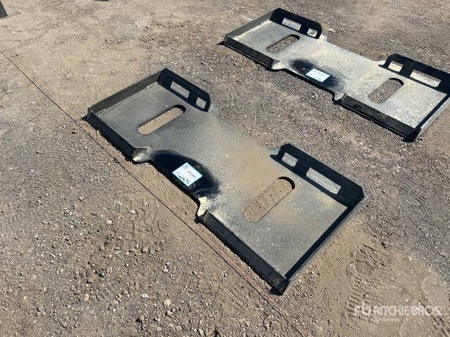 All-Star 45 in Skid Steer Attachment Mounting Plate (Unused) | Ritchie ...