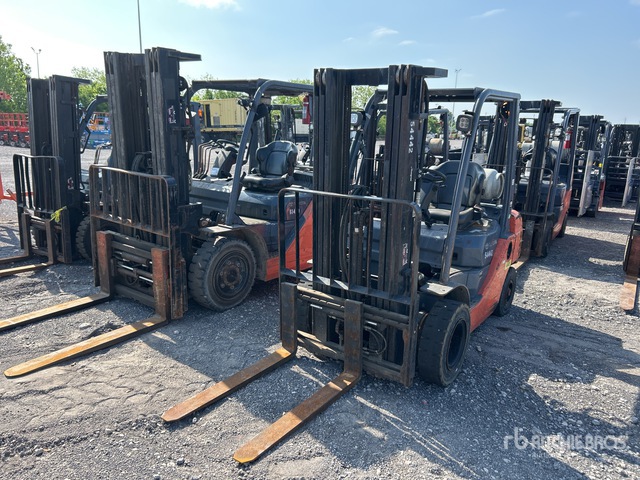 2018 Toyota 8FGU25 4500 lb Pneumatic Tire Chariot Élévateur | Ritchie ...