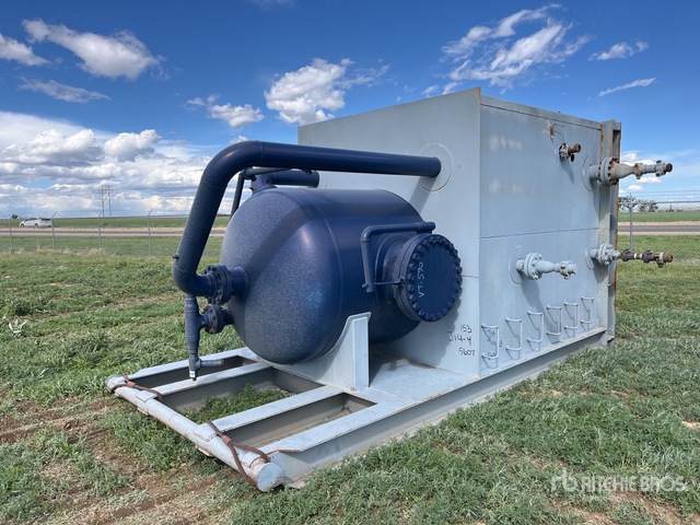 Central Tank of Oklahoma Skid Mounted 60 in x 12 ft Separator | Ritchie Bros. Auctioneers