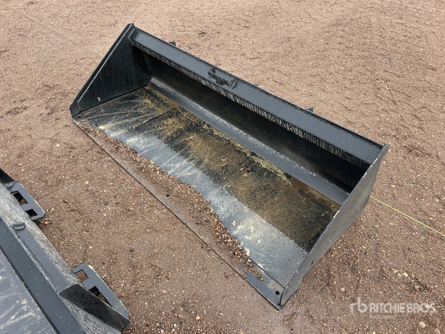 Mid-State 80 In Low Profile Skid Steer Bucket | Ritchie Bros. Auctioneers