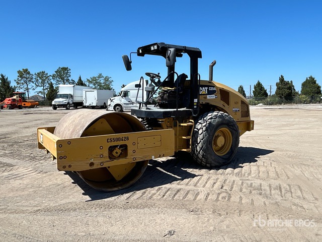 2017 Cat CS54B Smooth Drum Compactor | Ritchie Bros. Auctioneers