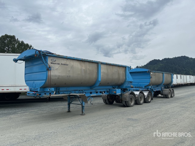 2001 Ty-Crop 24 ft Super B-Train Lead End Dump Trailer | Ritchie Bros ...