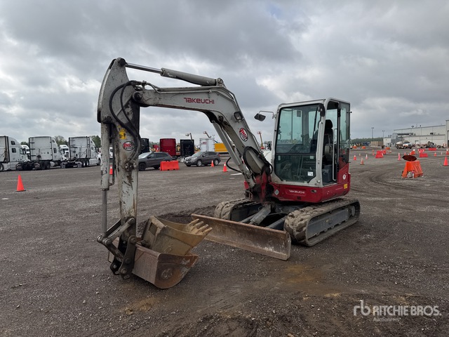 2018 Takeuchi TB260 Mini Excavator | Ritchie Bros. Auctioneers