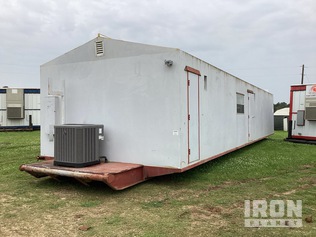2 Unit 61 ft x 14 ft 12 Person Skid-Mounted Steel House Mobile Camp in ...