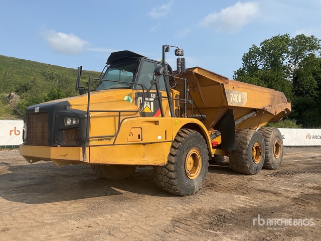 2014 Cat 740B Articulated Dump Truck | Ritchie Bros. Auctioneers