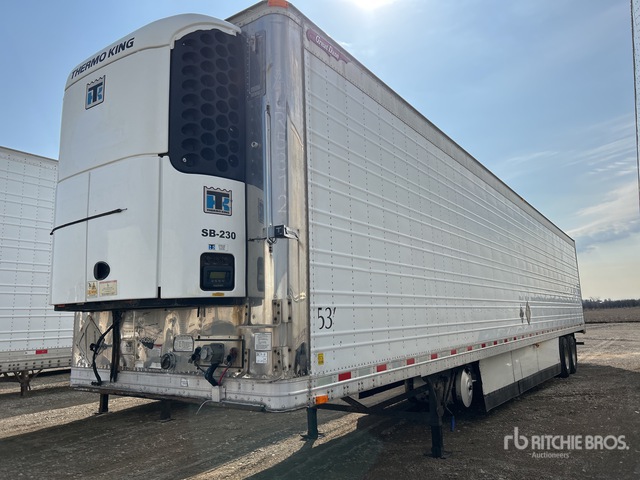 2012 Great Dane CTL-1114-31053 53 ft x 102 in T/A Refrigerated Trailer ...