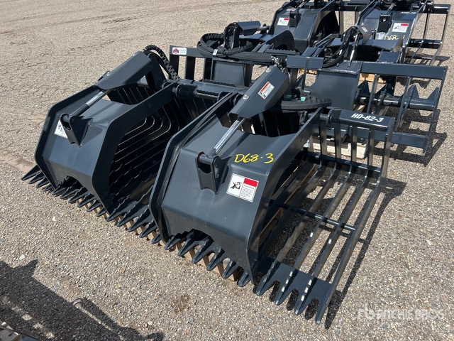 Stout HD-82-3 82 in Skeleton Skid Steer Grapple (Unused) | Ritchie Bros ...