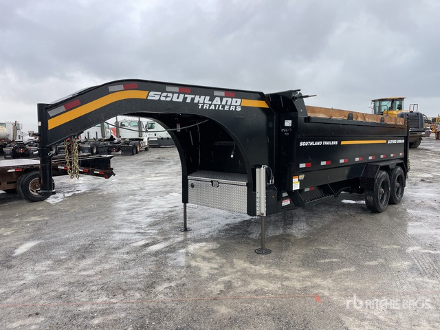 2025 Southland SL716G-20KHS 16 ft T/A Gooseneck Dump Utility Trailer ...