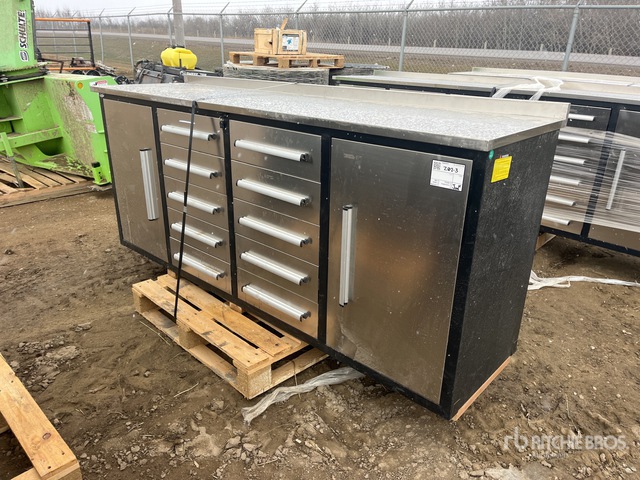 7 ft 4 in 10-Drawer Workbench | Ritchie Bros. Auctioneers