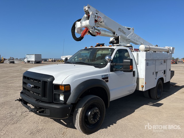 2008 Altec AT37-G 37 ft on 2009 Ford F-550 XL 4x4 Bucket Truck ...