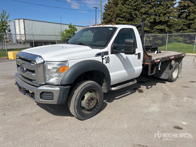 2014 Ford F-550 XLT 4x4 Flatbed Truck | Ritchie Bros. Auctioneers