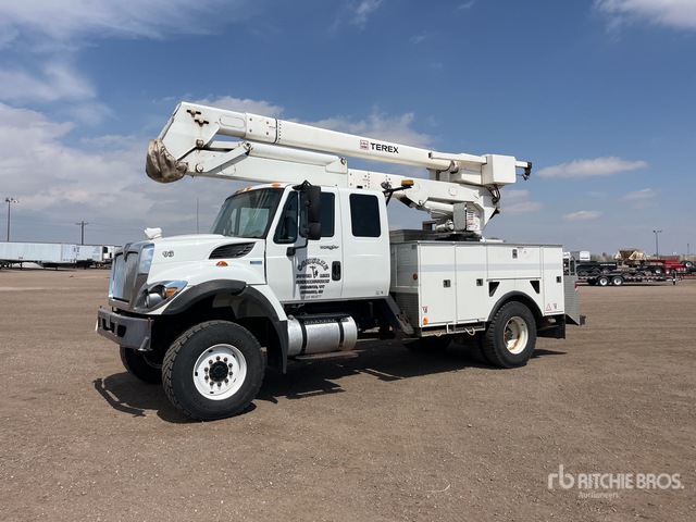 2011 Terex HI-Ranger HR46M 46 ft on 2012 International 7400 4x4 Bucket Truck | Ritchie Bros ...