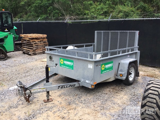2017 Felling FT-3OT-G 8 ft S/A Utility Trailer in MANDEVILLE, Louisiana ...