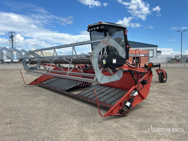 1995 Massey Ferguson 200 20 ft Swather Windrower | Ritchie Bros ...