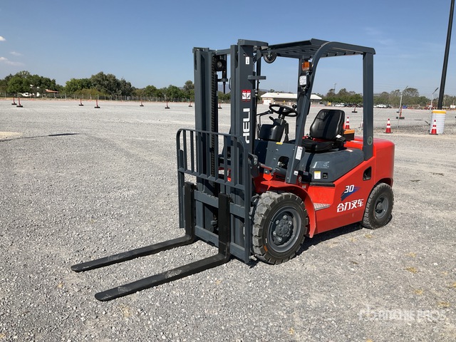 2025 Heli CPC30-Q25K2 6600 lb Pneumatic Tire Montacargas (Sin Usar ...