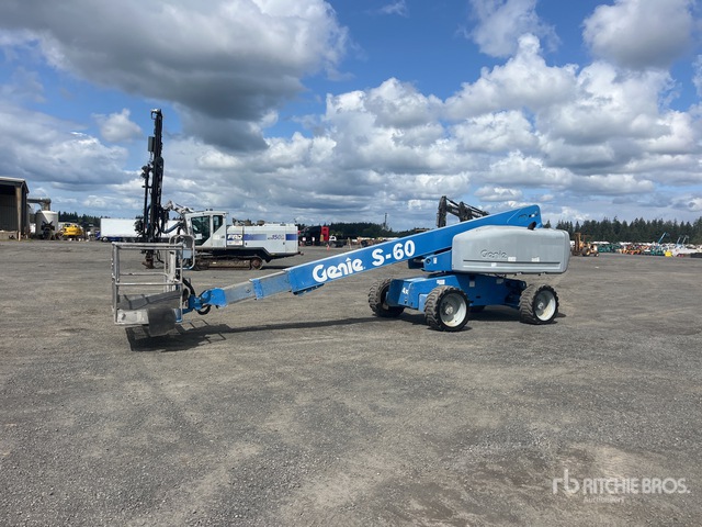 2007 Genie S60 4WD Diesel Telescopic Boom Lift | Ritchie Bros. Auctioneers