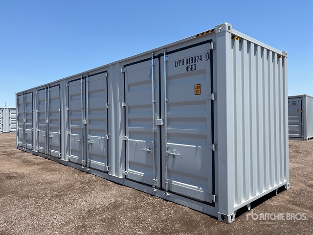 2025 40 ft Standard Multi-Door Contenedor de almacenamiento | Ritchie ...